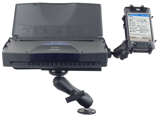RAM Mount Canon BJC-85 Portable Printer Vehicle Mount Cradle