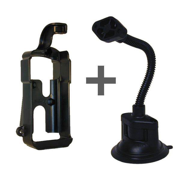 RAM Mount Magellan GPS 3xx Series on Flex Suction Mount