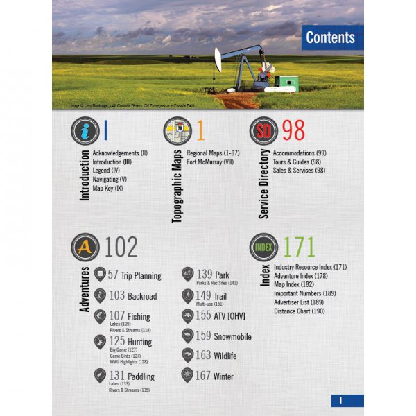 Backroad Northern Alberta Backroad Mapbook