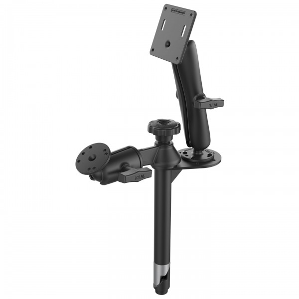 RAM Mount Tele-Pole with 8-inch Upper Pole and Double Ball 75x75mm VESA ...
