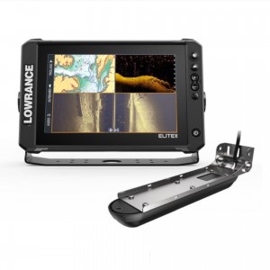 Lowrance Elite FS 10 Fishfinder Chartplotter with Active Imaging 3-in-1 ...